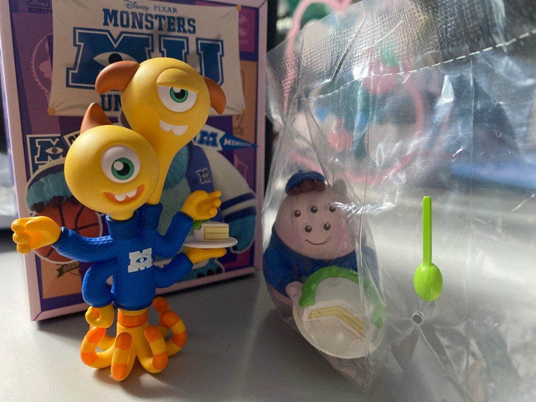 POPMART Monster University Terri, Terry and Squishy, Hobbies & Toys ...