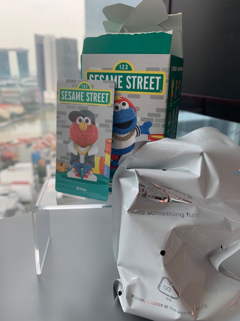 Pop Mart Sesame Street Street Series - ELMO BNIF, Hobbies & Toys, Toys ...