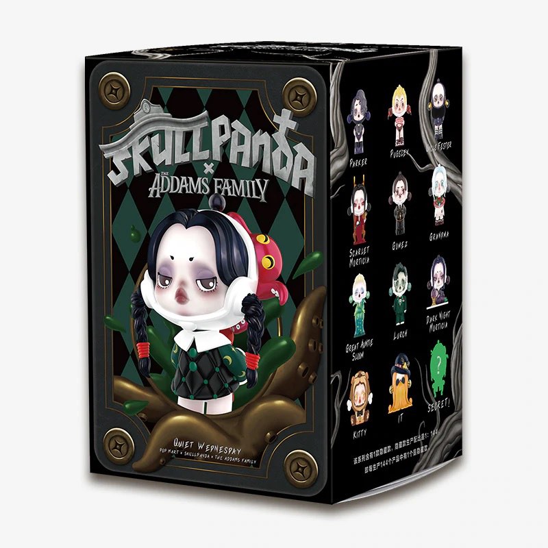 Popmart Wednesday Addams collection, Hobbies & Toys, Toys & Games on ...
