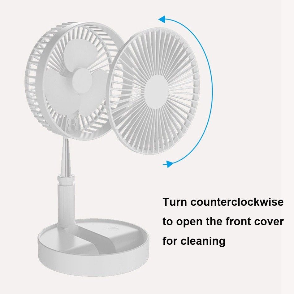 Mobile, Portable & Foldable Fan (battery operated, chargeable ...