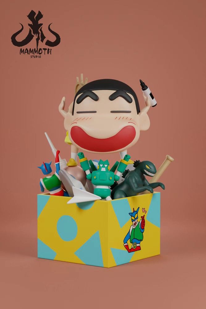 【PO】Shinnosuke Nohara X Chainsaw Man | Mammoth Studio | Crayon Shin ...