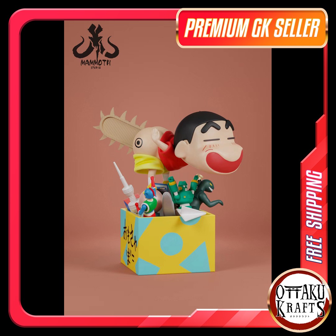 【PO】Shinnosuke Nohara X Chainsaw Man | Mammoth Studio | Crayon Shin Chan【FREE Shipping】GK ...