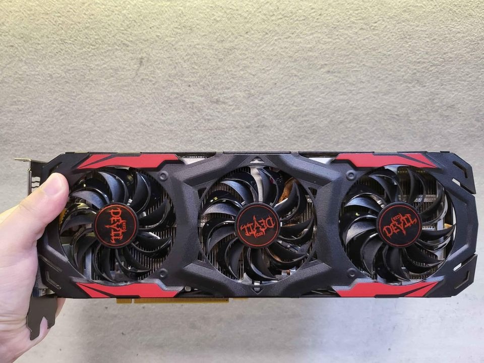 Powercolor Red Devil AMD Radeon RX570 4GB Graphic Card, Computers ...