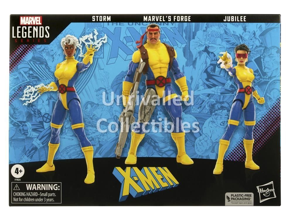 [In Hand] Hasbro Marvel Legends X-Men 60th Anniversary – Banshee, Gambit, & Psylocke 3-Pack and ...