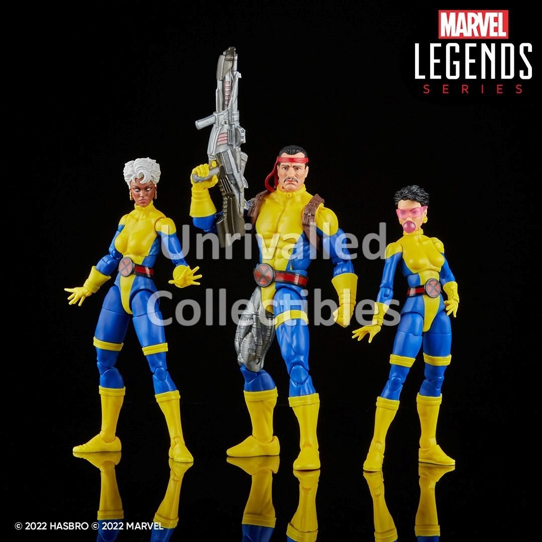 [In Hand] Hasbro Marvel Legends X-Men 60th Anniversary – Banshee, Gambit, & Psylocke 3-Pack and ...