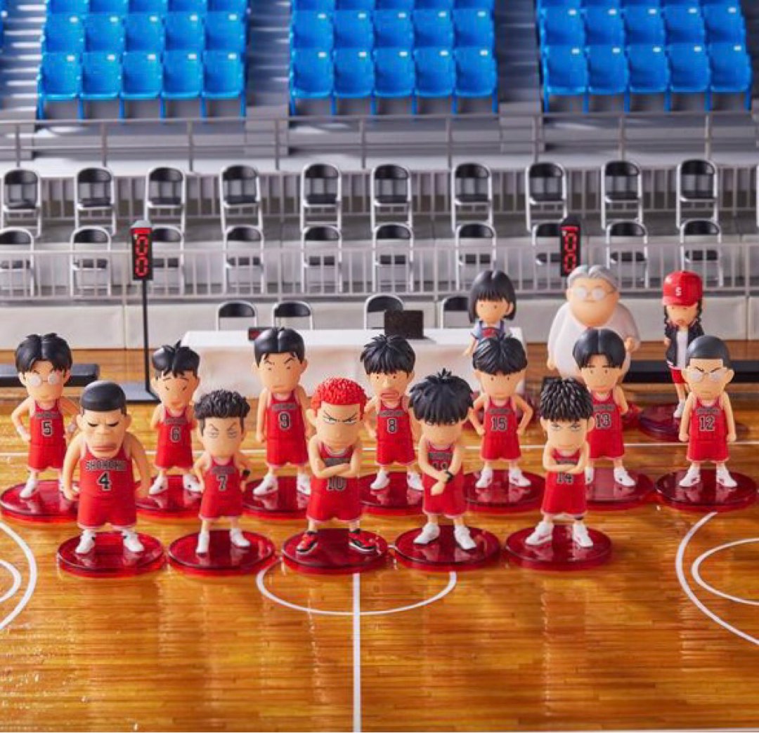[Preorder]Slam Dunk Figure Collection Shohoku Set, Hobbies & Toys, Toys ...