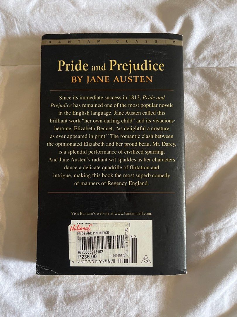 Pride and Prejudice by Jane Austen, Hobbies & Toys, Books & Magazines ...