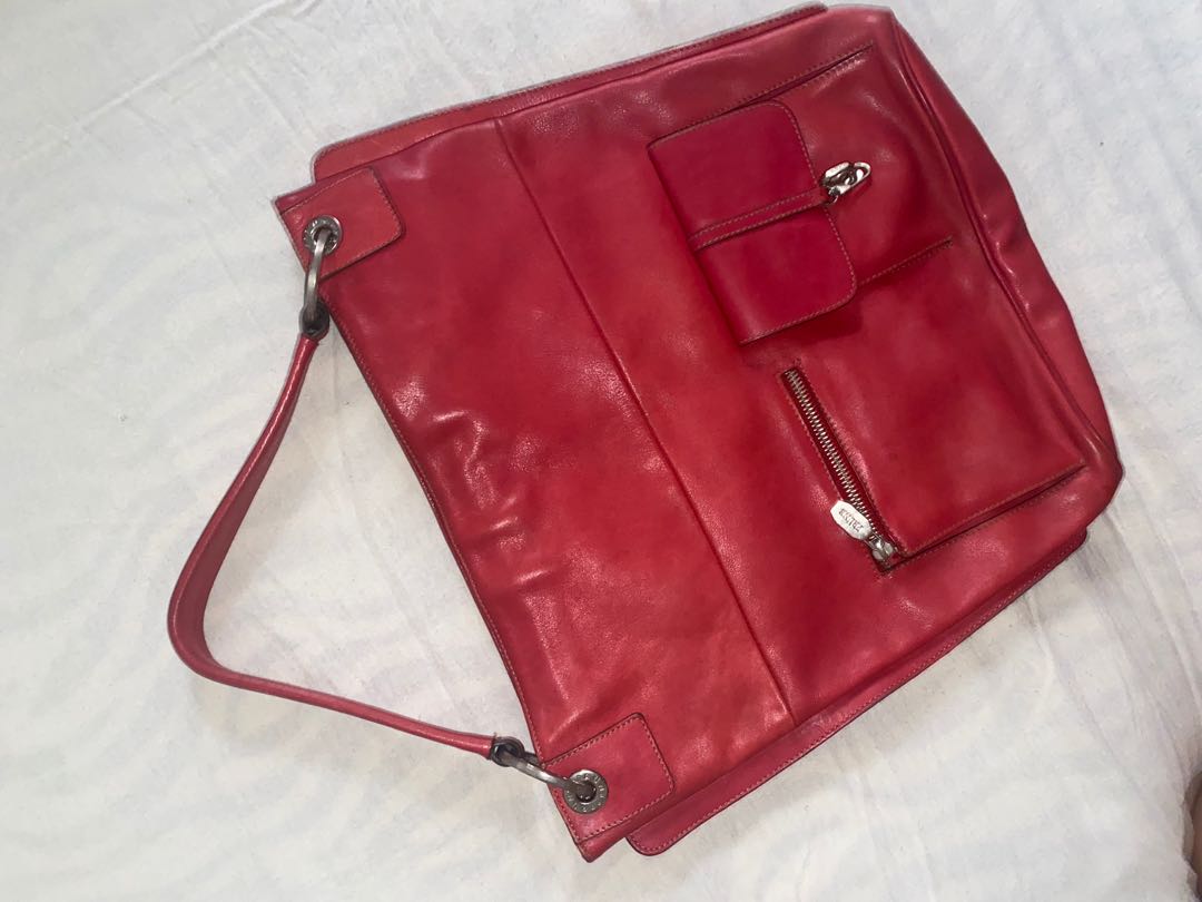Prune Pure Leather Bag, Women's Fashion, Bags & Wallets, Purses ...