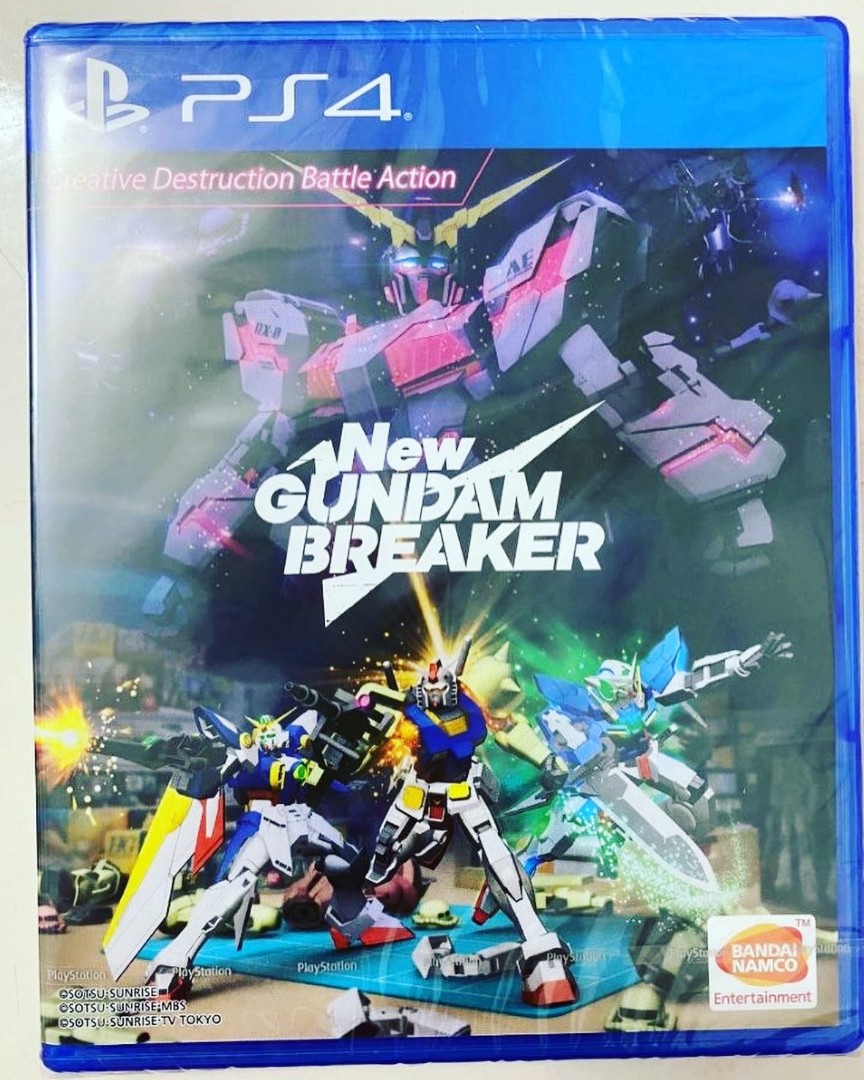 PS4 Games New Gundam Breaker (BNIB), Video Gaming, Video Games ...