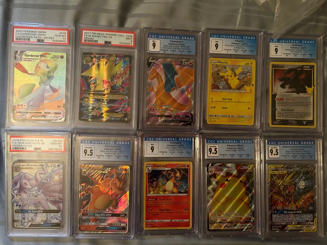 PSA and CGC Pokemon Slabs, Hobbies & Toys, Toys & Games on Carousell