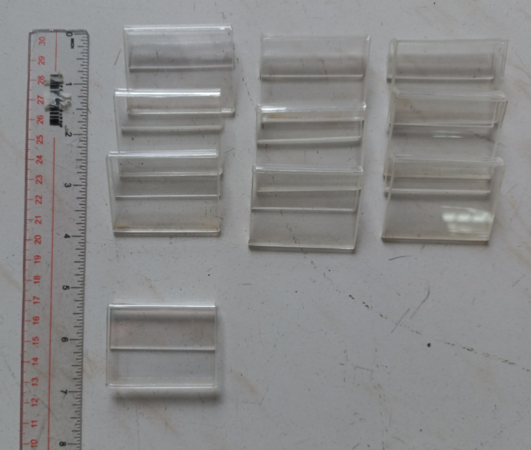 PVC Plastic Small Sign Holder, Hobbies & Toys, Stationary & Craft ...