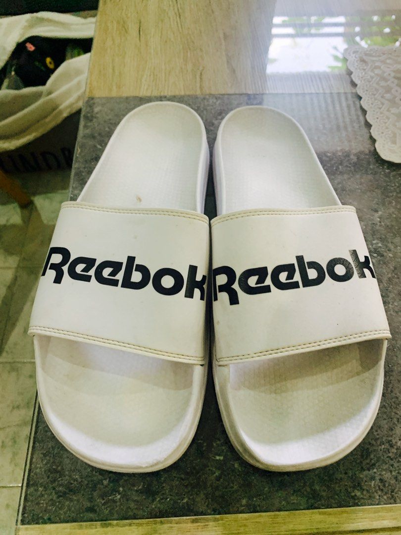 Reebok slides, Men's Fashion, Footwear, Slippers & Slides on Carousell