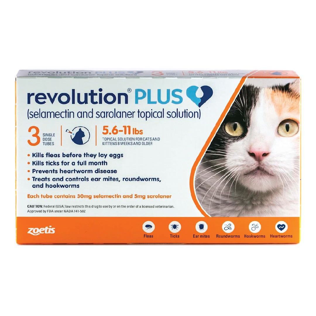 Revolution Plus for cats, Pet Supplies, Health & Grooming on Carousell