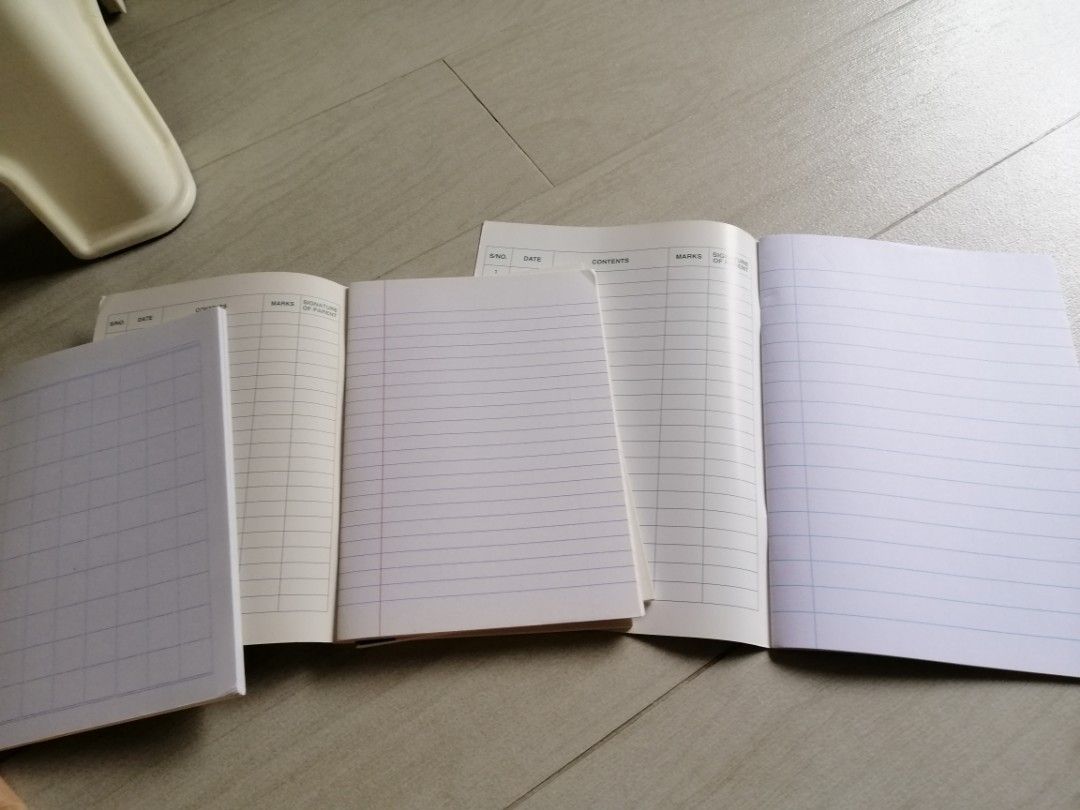 RGPS ring files & exercise books, Hobbies & Toys, Stationery & Craft ...