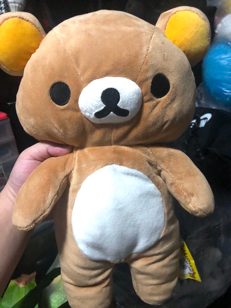 Rilakkuma Plushie Backpack, Hobbies & Toys, Toys & Games on Carousell