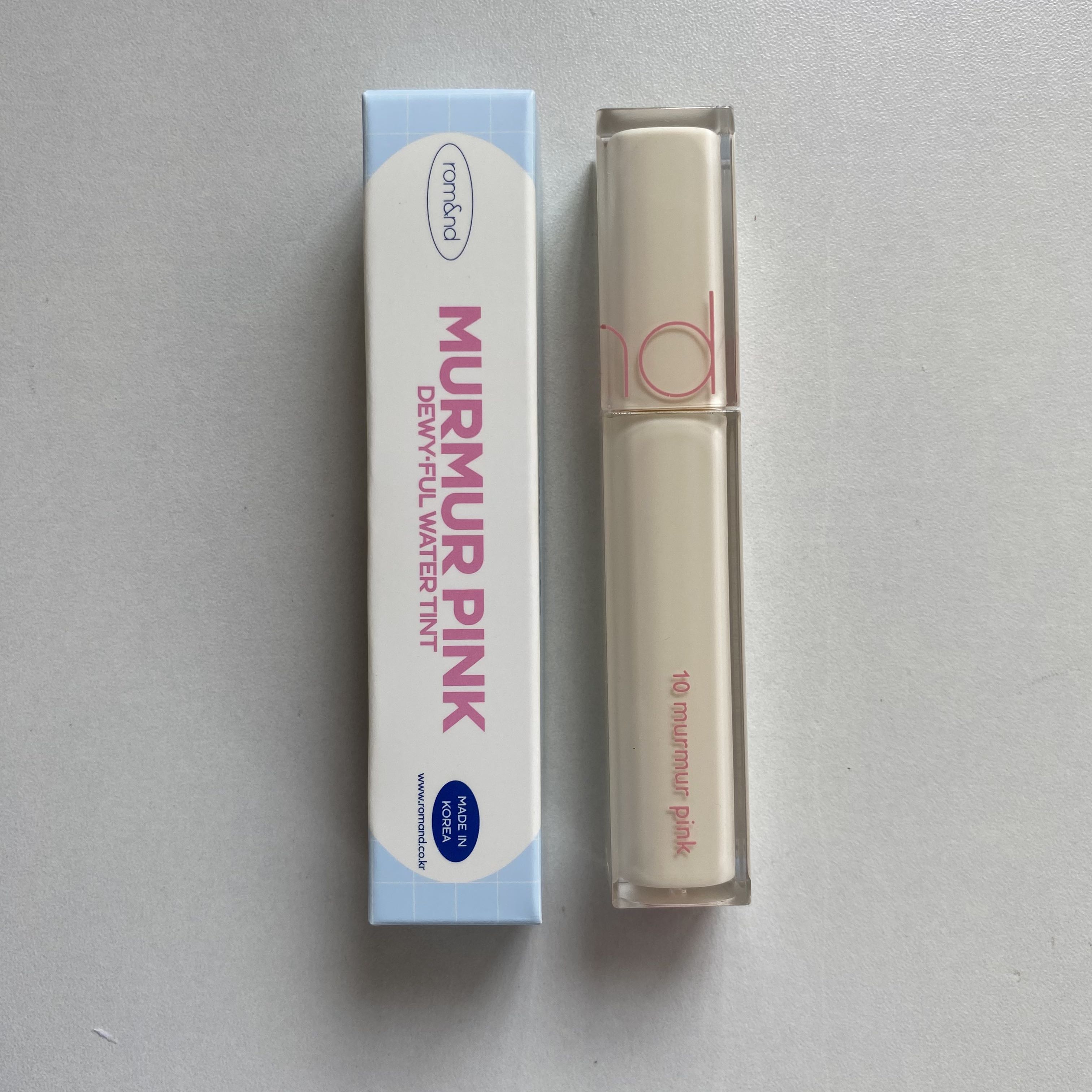 Rom&nd Milk Grocery Dewy-ful Water Tint (#10 Murmur Pink), Beauty & Personal Care, Face, Makeup ...