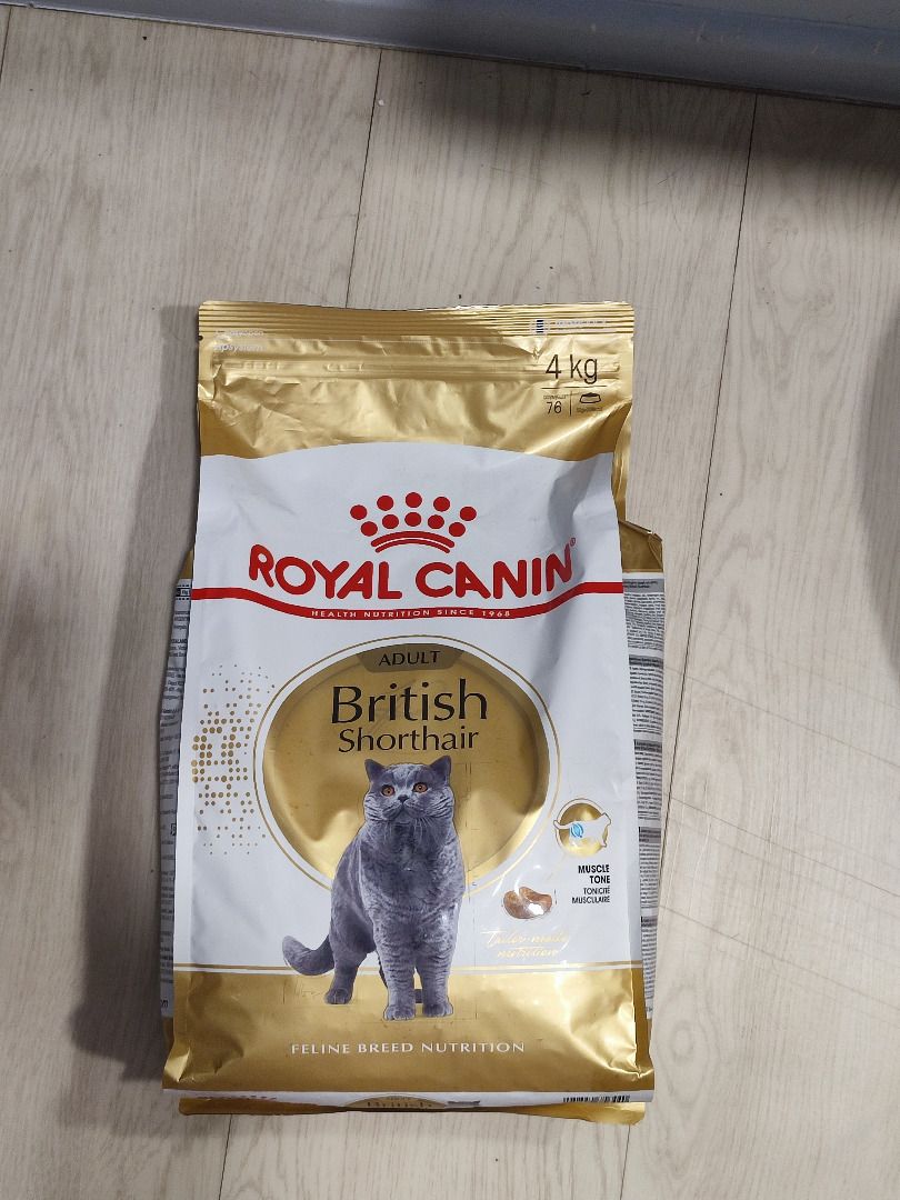 Royal Canin British Shorthair Adult Dry Kibble 4Kg, Pet Supplies, Pet ...