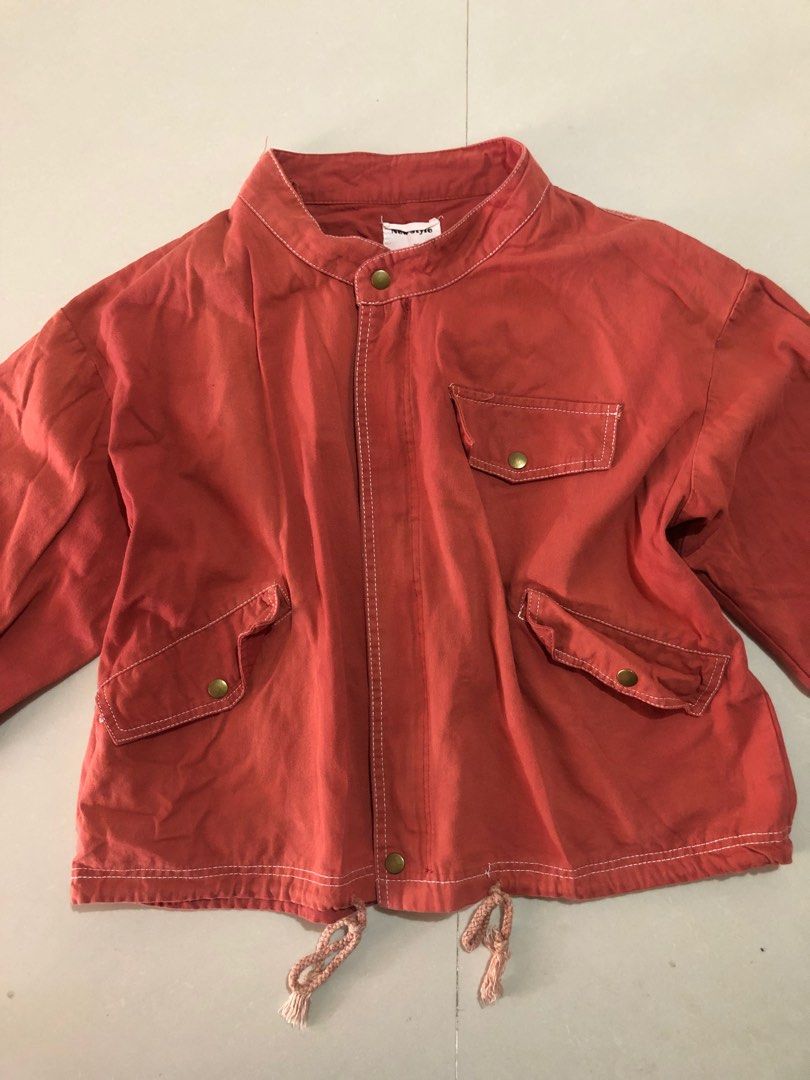 Rust jacket, Women's Fashion, Coats, Jackets and Outerwear on Carousell