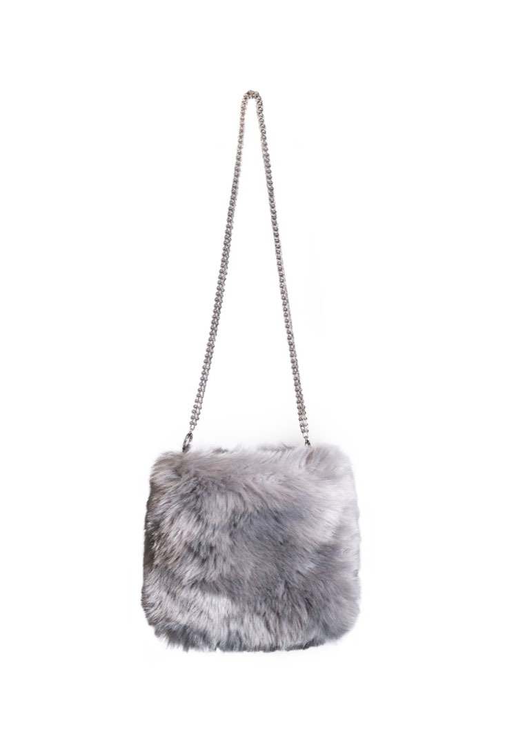 SAINT GRAAL FUR BAG, Women's Fashion, Bags & Wallets, Cross-body Bags ...