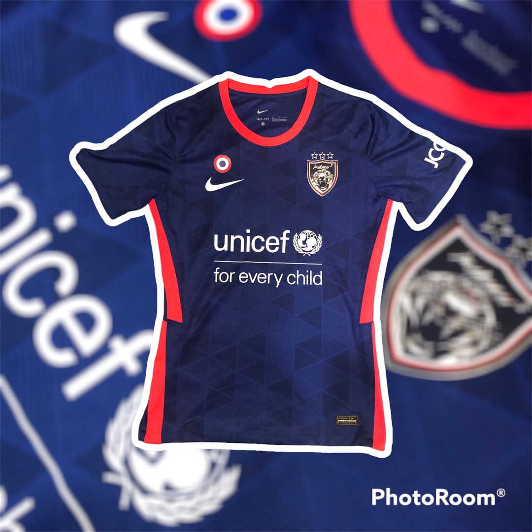 Saiz S : Jersi JDT Home 2021 Player Issue Dri-Fit ADV Nike Johor Darul ...