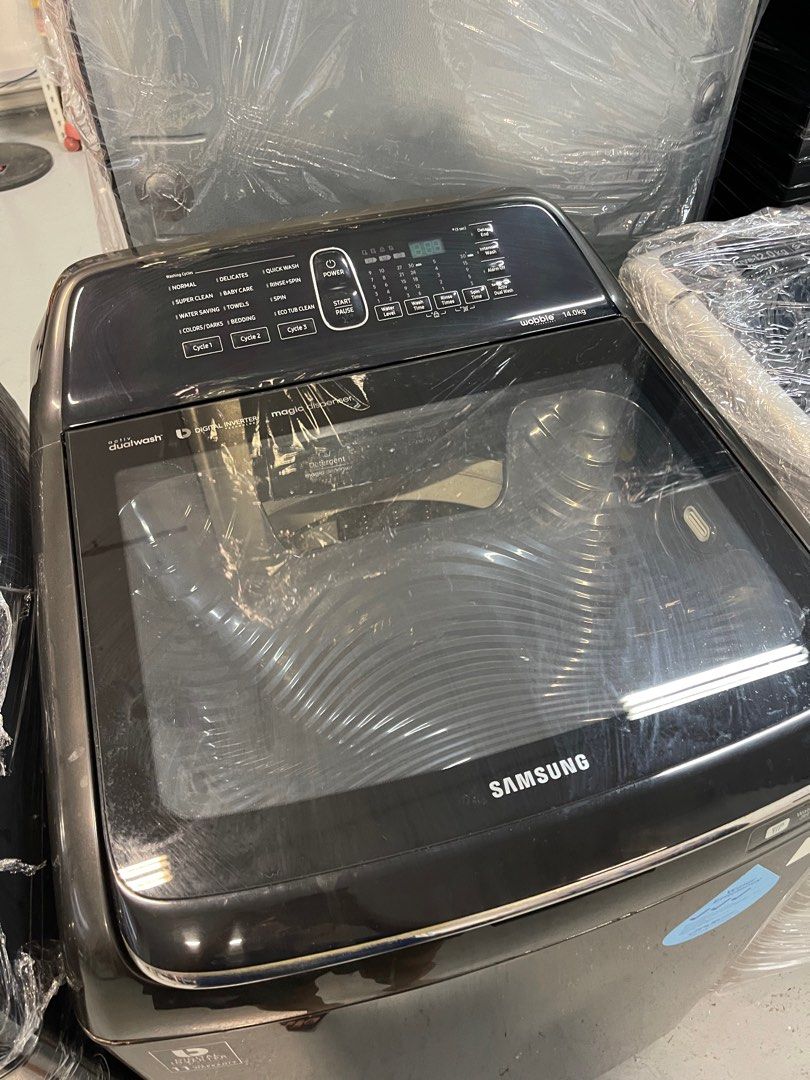 SAMSUNG 14KG TOP LOAD WASHING MACHINE WA14N6780CV/SP Condition 8/10 ...