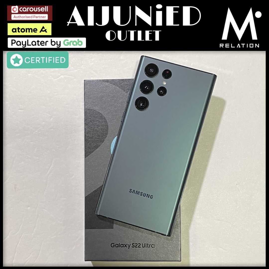 Samsung Galaxy S22 Ultra 12/256GB Green #1475, Mobile Phones & Gadgets ...
