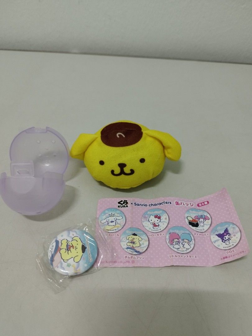 Sanrio Pom Pom Purin set, Hobbies & Toys, Collectibles & Memorabilia ...