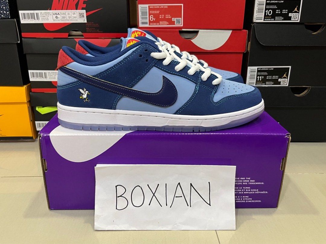 SB Dunk Low Why So Sad, Men's Fashion, Footwear, Sneakers on Carousell