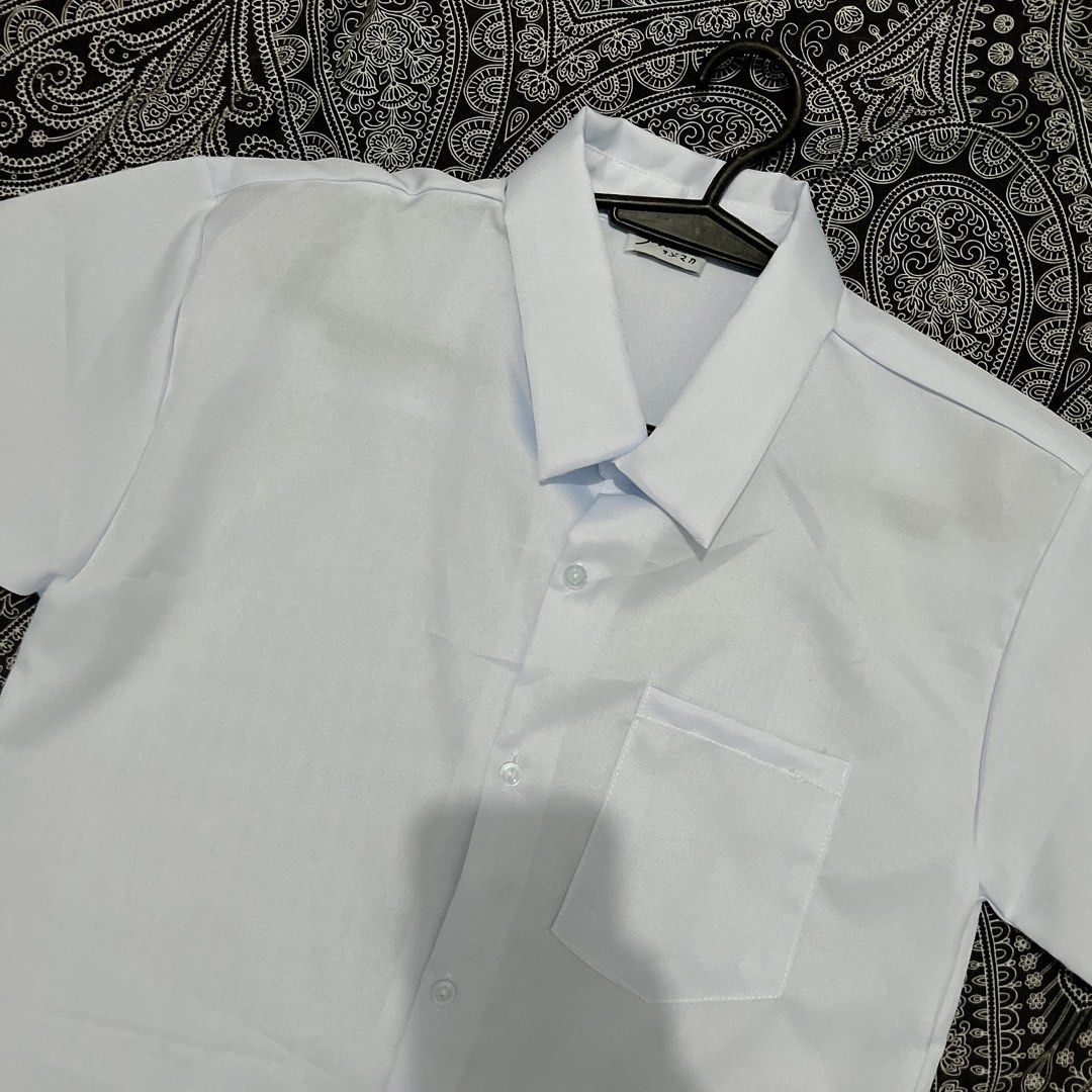 School Uniform for boys Polo Straight w/ Pocket (Large), Men's Fashion ...