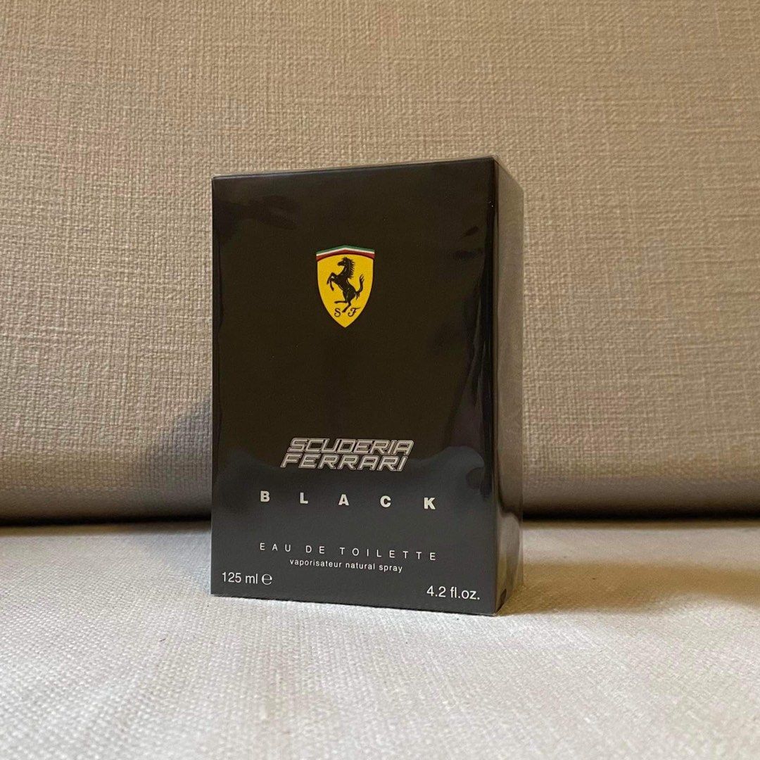 Scuderia Ferrari Black for Men 100ML ORIGINAL ONHAND, Beauty & Personal ...