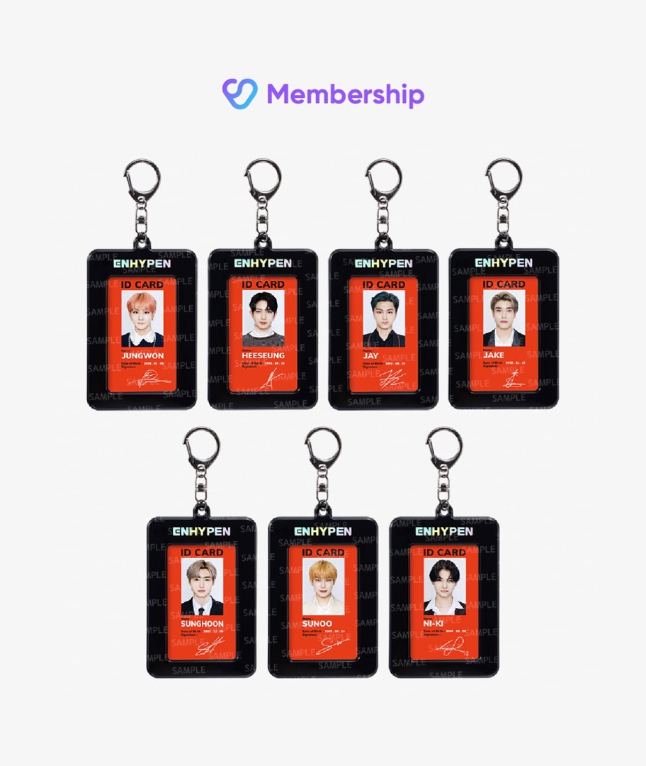 [SECURED] enhypen manifesto japan tour merch (membership limited id ...