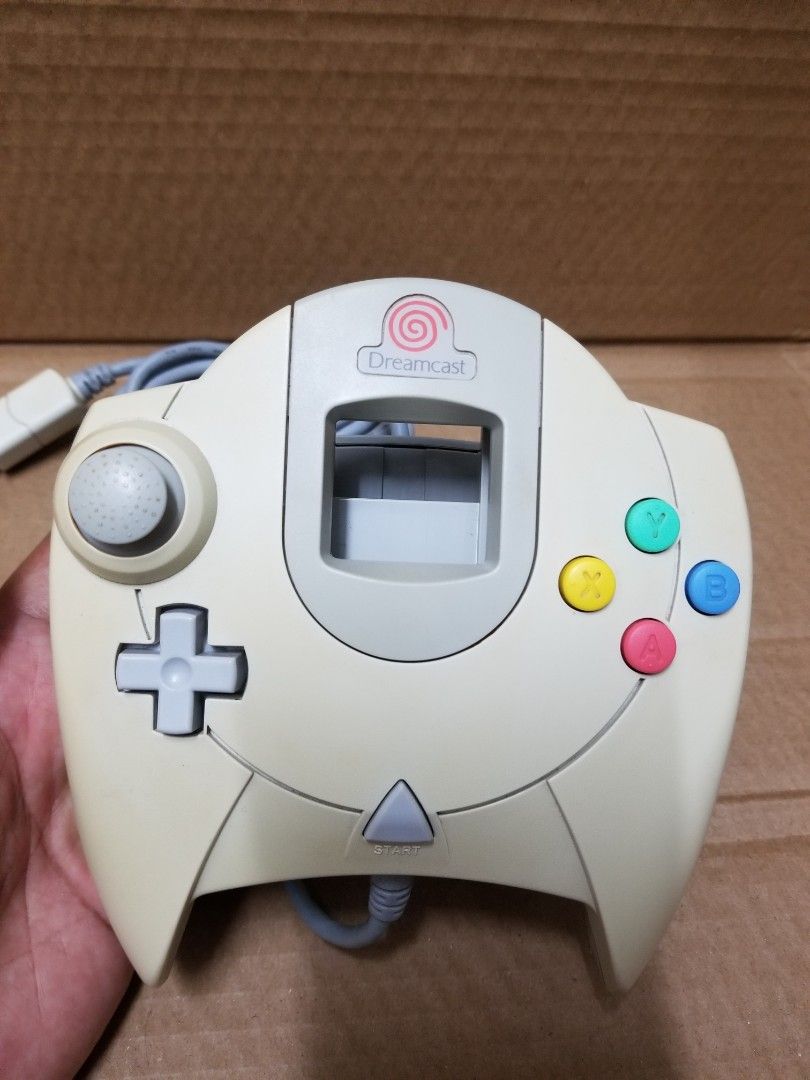 Sega dreamcast controller & memory, Video Gaming, Gaming Accessories ...