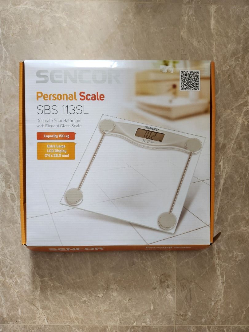 SENCOR personal scale SBS 113SL, Health & Nutrition, Health Monitors ...