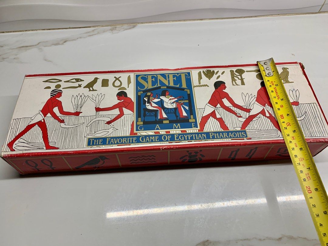 SENET BOARD GAME - AN ANCIENT EGYPTIAN BOARD GAME | WOODEN SENET GAME ...