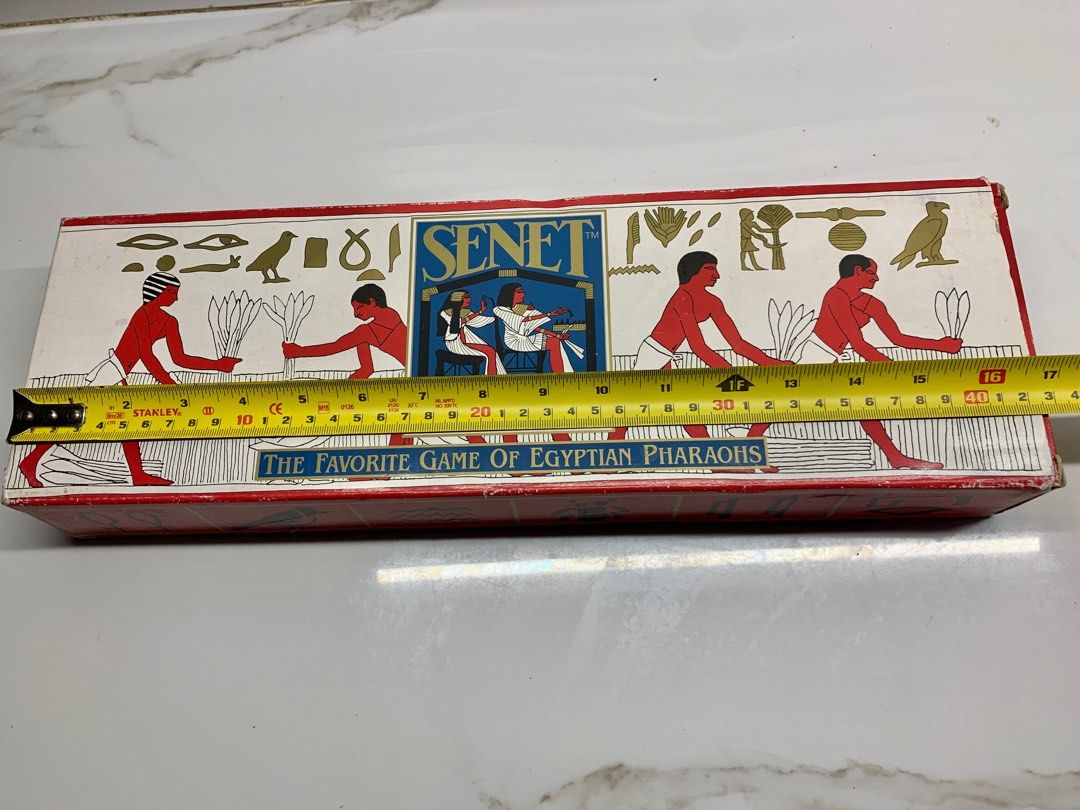 SENET BOARD GAME - AN ANCIENT EGYPTIAN BOARD GAME | WOODEN SENET GAME ...