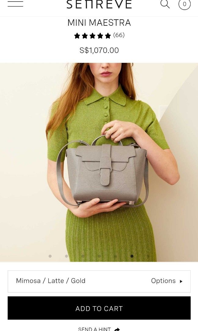 Senreve Mini Maestra, Women's Fashion, Bags & Wallets, Shoulder Bags on ...