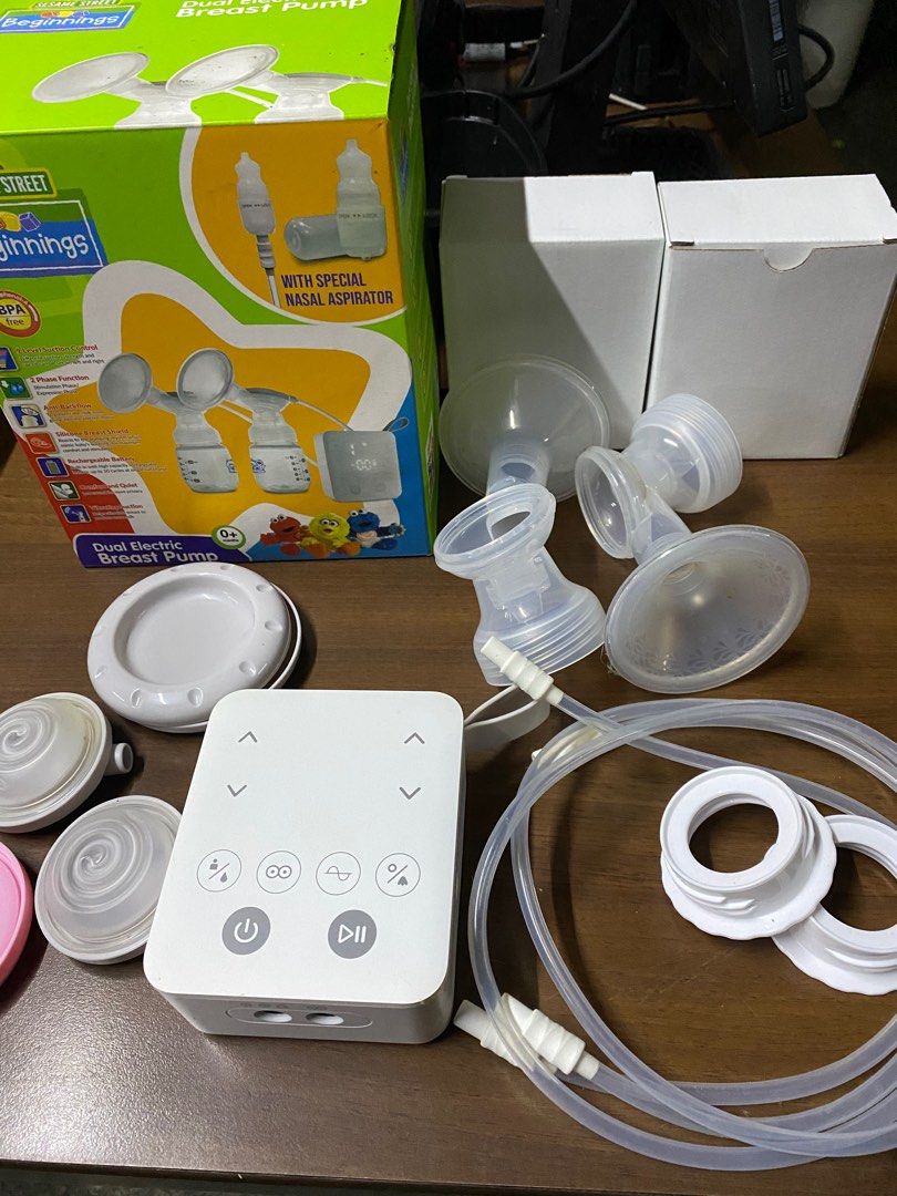 Sesame Street Beginnings Electric Dual Breast Pump, Babies & Kids ...