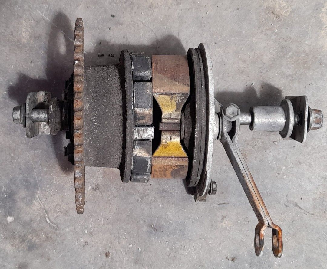 SET HUB BELAKANG COMPLETE ORIMOTOR SUZUKI RG 110 RG SPORTS RGV 120 FX ...