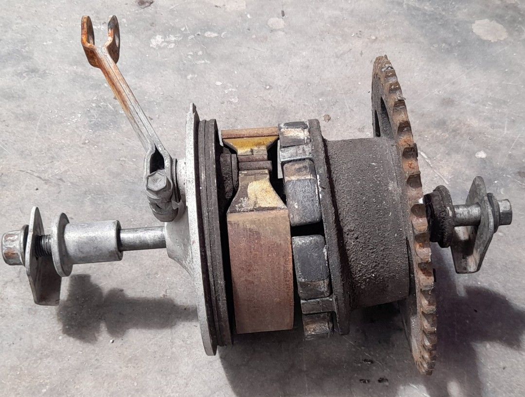 SET HUB BELAKANG COMPLETE ORIMOTOR SUZUKI RG 110 RG SPORTS RGV 120 FX ...