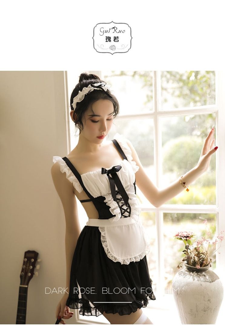 LAST SET- Sexy Maid Cosplay/ Sexy Lingerie, Women's Fashion, New ...