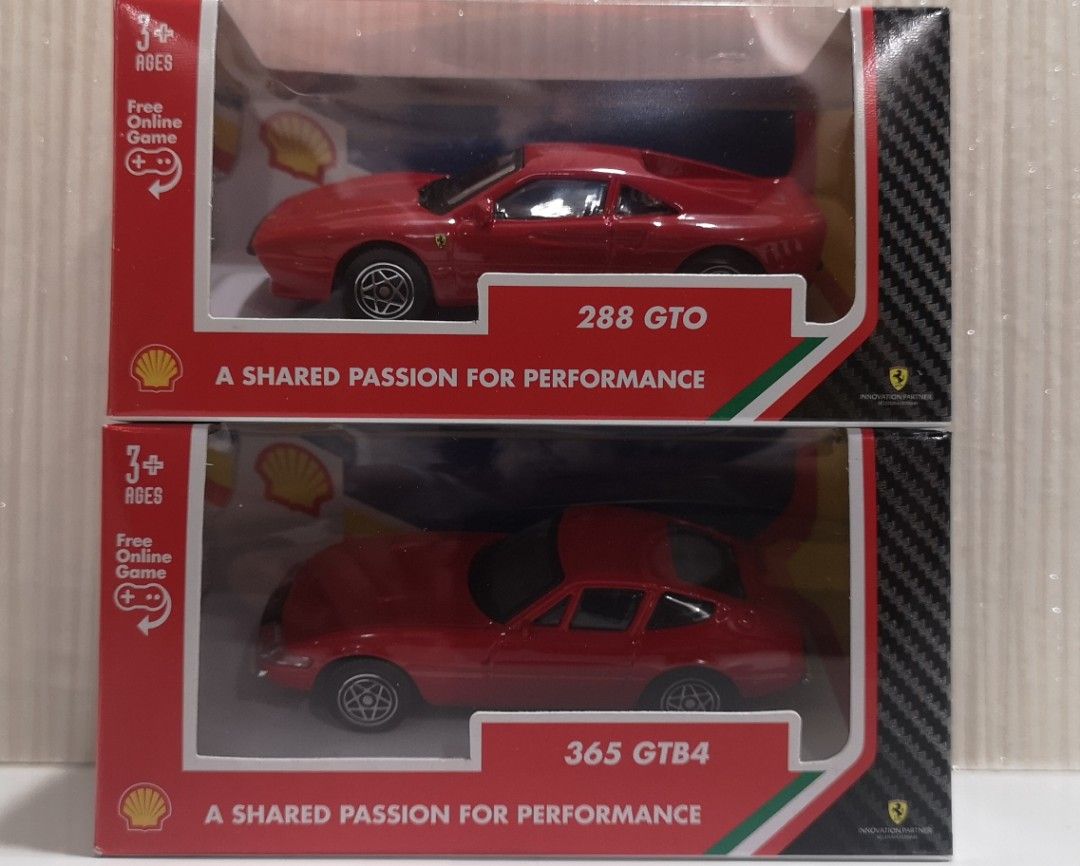 SHELL ~ Ferrari Car Collection Year 2019, Hobbies & Toys, Toys & Games ...