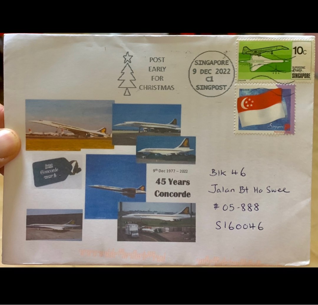 Singapore Airlines SIA Concorde first flight 45th anniversary with ...