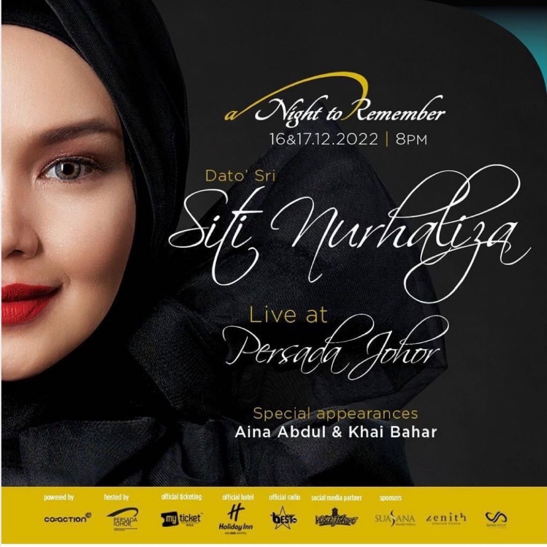 Siti Nurhaliza’s Concert: A Night To Remember, Tickets & Vouchers ... Siti Nurhaliza’s Concert: A Night To Remember, Tickets & Vouchers ...