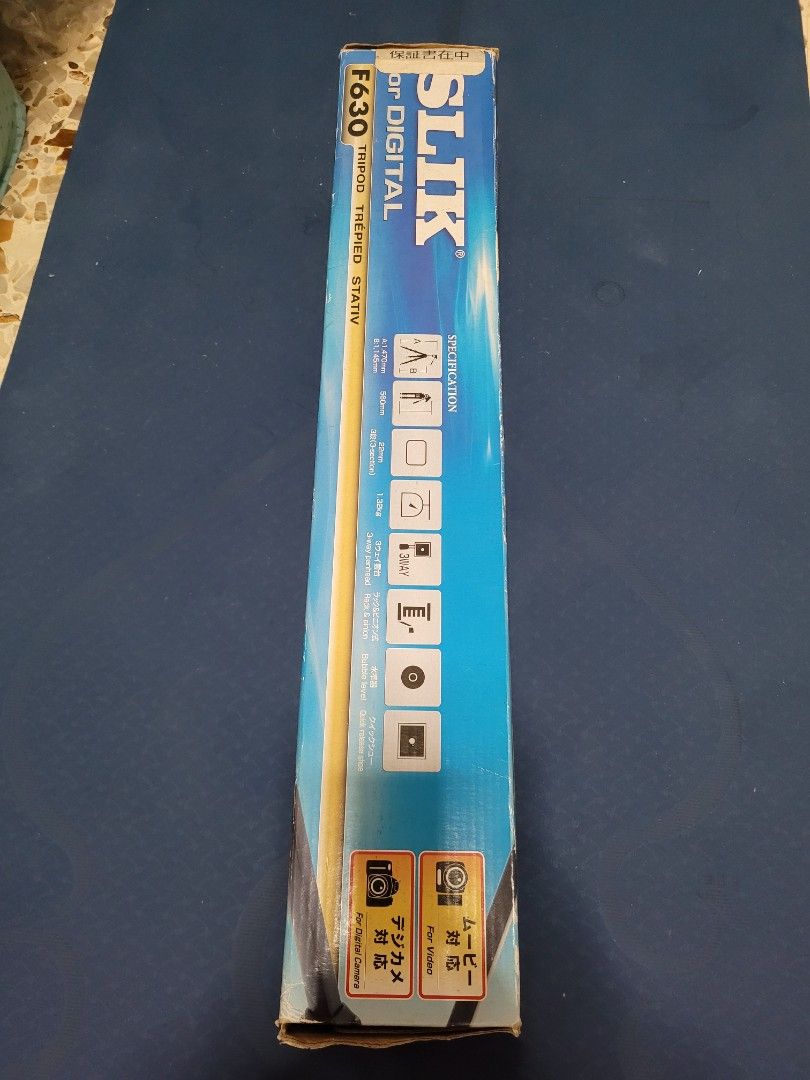 SLIK F630 Tripod, Photography, Photography Accessories, Tripods & Monopods on Carousell