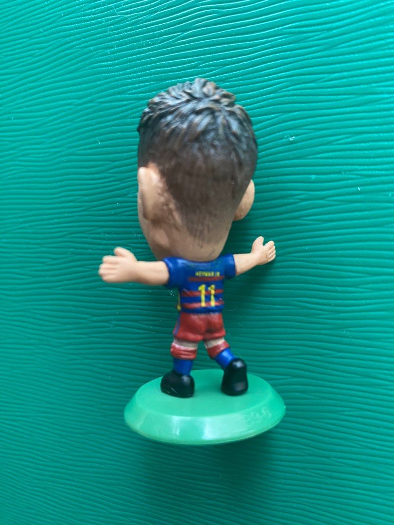 Set of Soccer Starz Neymar Jr figurine & Barcelona Champions League ...