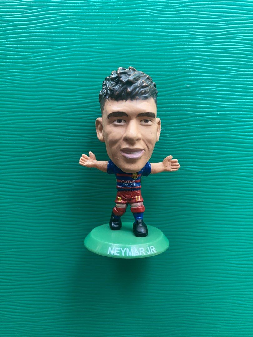 Set of Soccer Starz Neymar Jr figurine & Barcelona Champions League ...