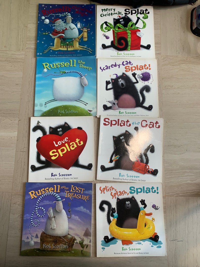 Splat! By Rob Scotton, Hobbies & Toys, Books & Magazines, Children's ...