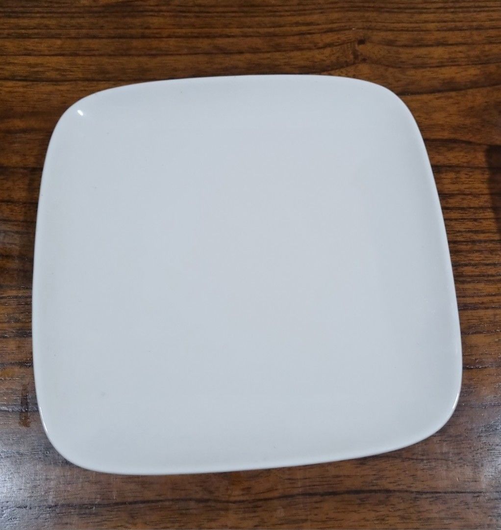 Square Serving Plate (8x8 inches), Furniture & Home Living, Kitchenware ...