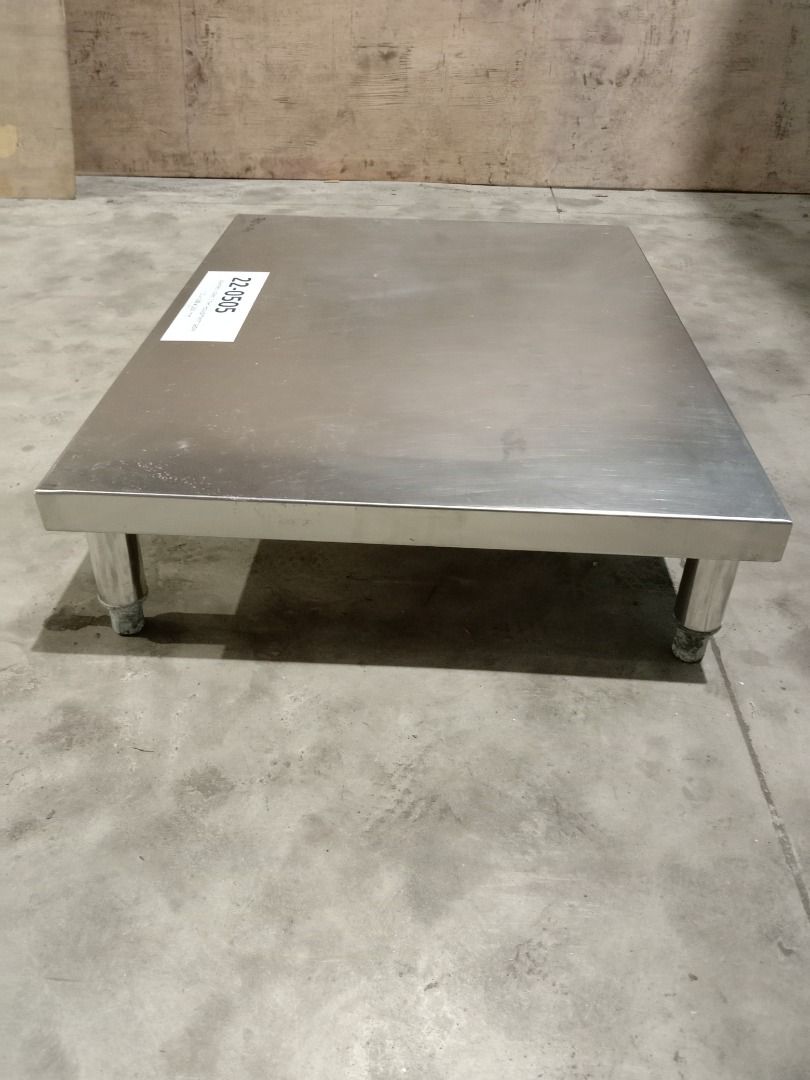 Stainless steel 1 tier equipment table, Furniture & Home Living ...