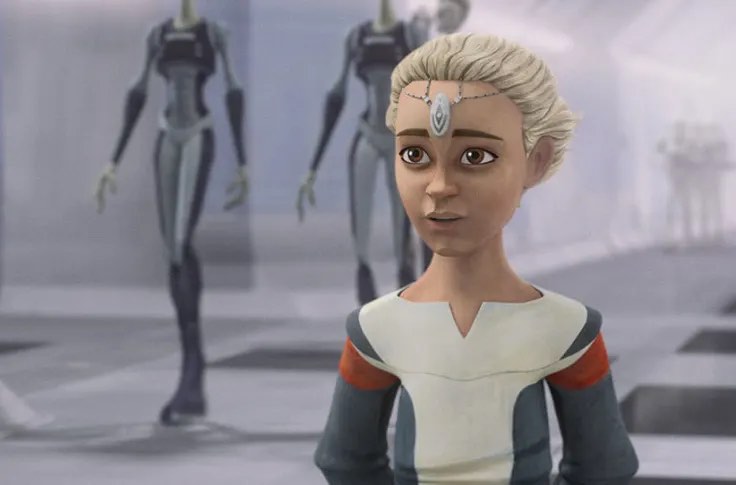 Star Wars Omega Costume Top, Women's Fashion, Tops, Longsleeves on ...